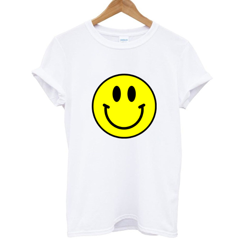 Smiley Face T-shirt - newgraphictees.com
