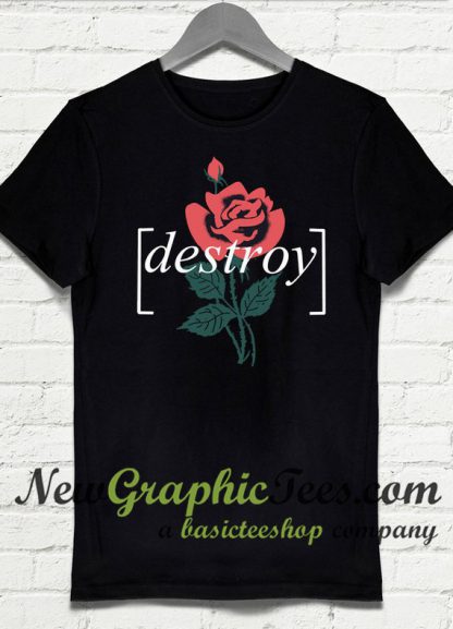 Destroy T-shirt - newgraphictees.com Destroy T-shirt