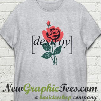 Destroy T-shirt - newgraphictees.com Destroy T-shirt