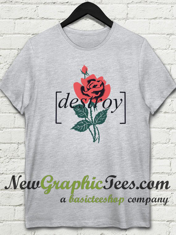 Destroy T-shirt - newgraphictees.com Destroy T-shirt