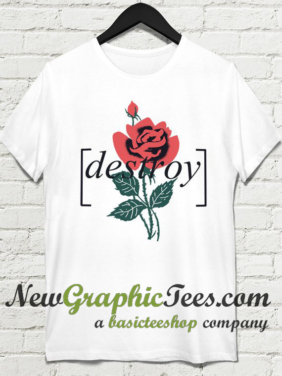 Destroy T-shirt - newgraphictees.com Destroy T-shirt