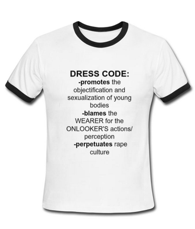 dress code promotes ringer shirt - newgraphictees.com dress code ...