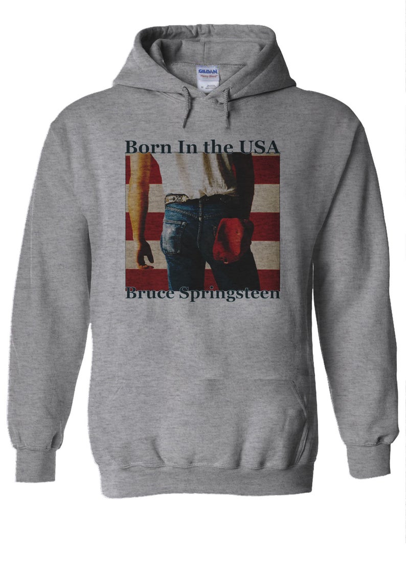 Born In The USA Bruce Springsteen Hoodie - newgraphictees.com Born In ...