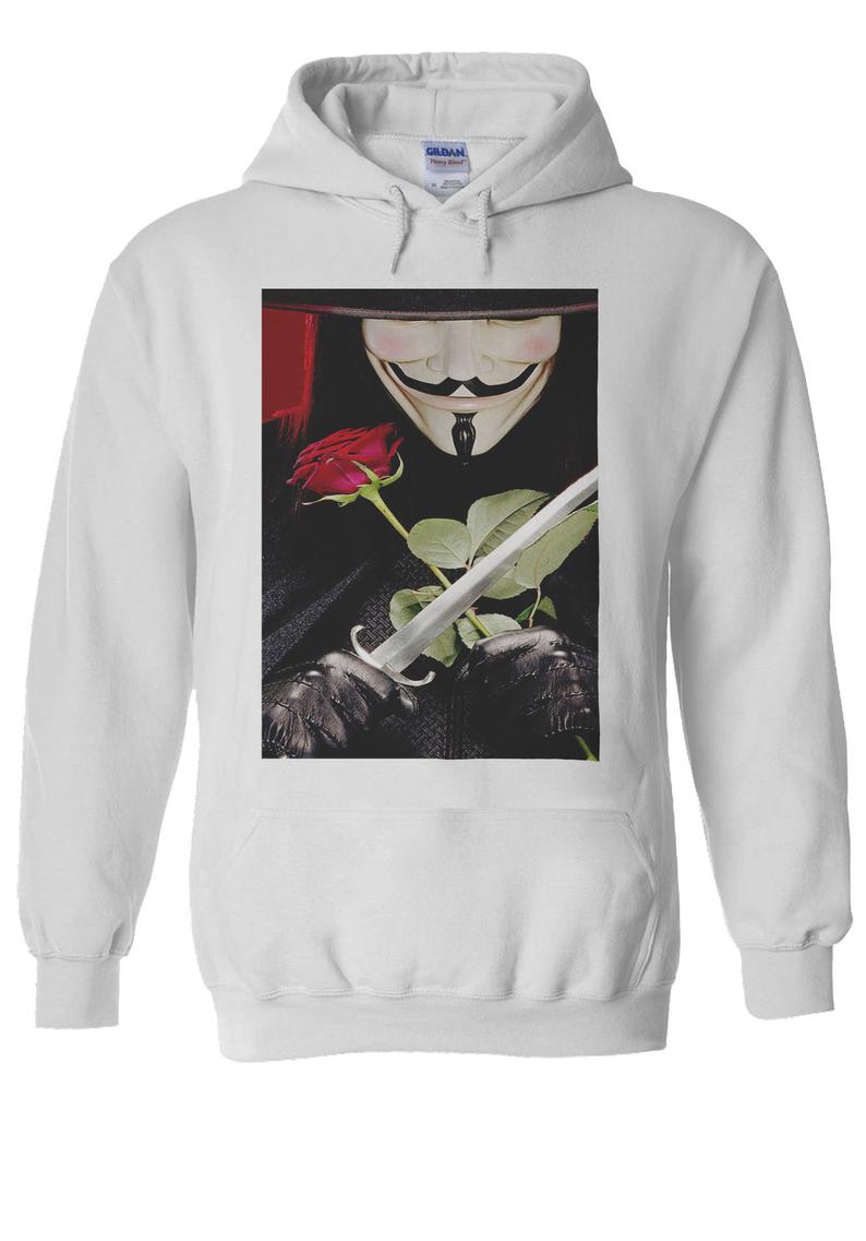 V For Vendetta Anonymous Mask Guy Hoodie - newgraphictees.com V For ...