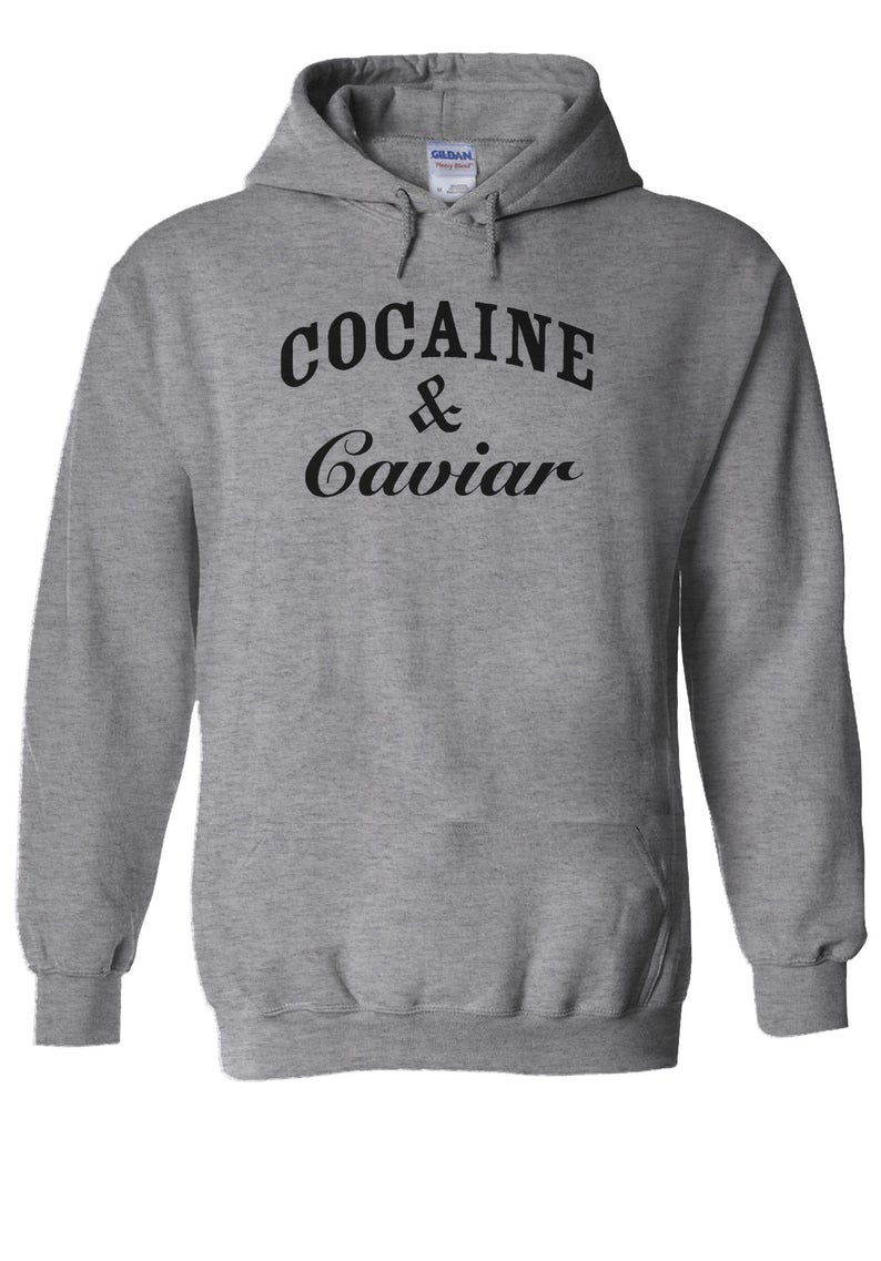 Cocaine & Caviar Hoodie - newgraphictees.com Cocaine & Caviar Hoodie