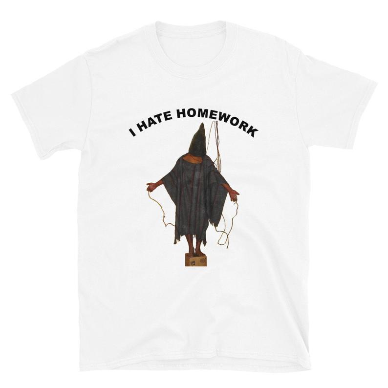I Hate Homework Short-Sleeve Unisex T-Shirt - newgraphictees.com I Hate ...