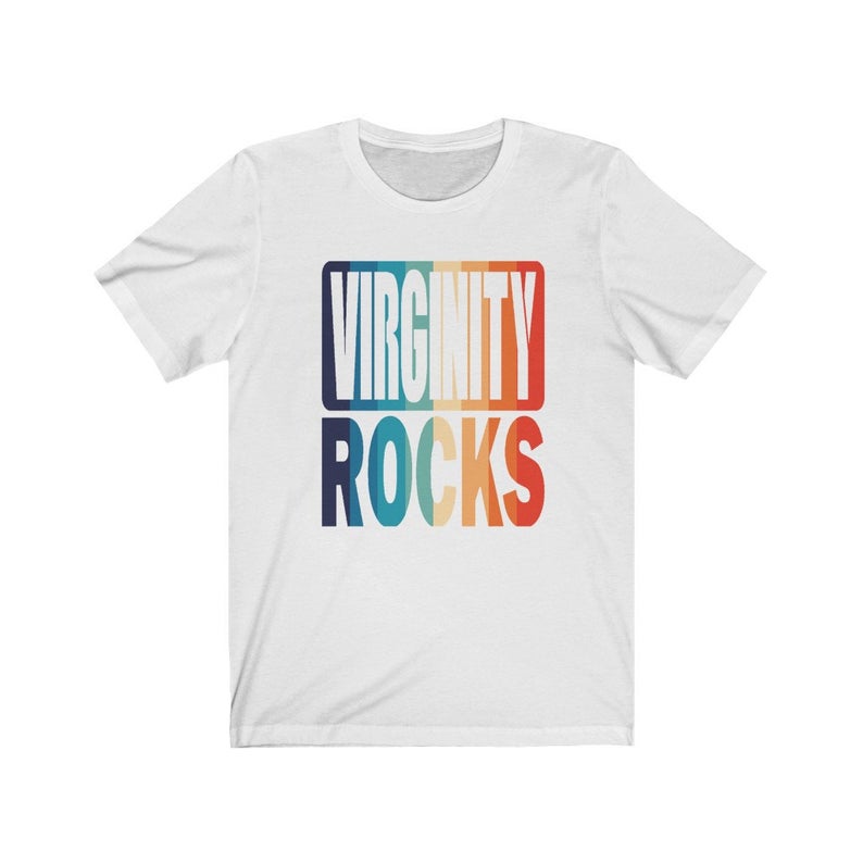 Virginity Rocks Tshirt - newgraphictees.com Virginity Rocks Tshirt