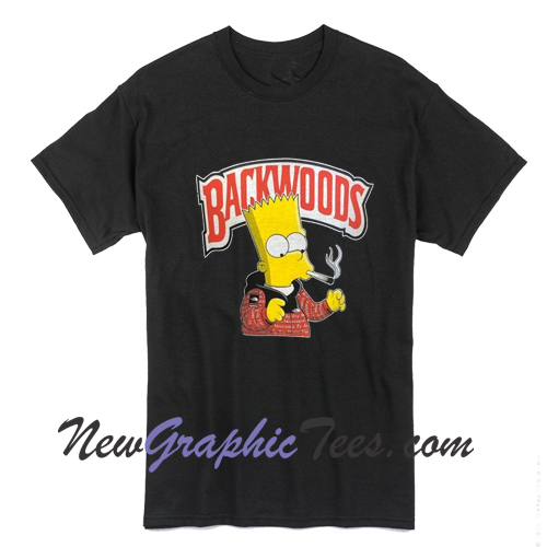 Backwoods Bart Simpson Smoking T shirt - newgraphictees.com Backwoods ...